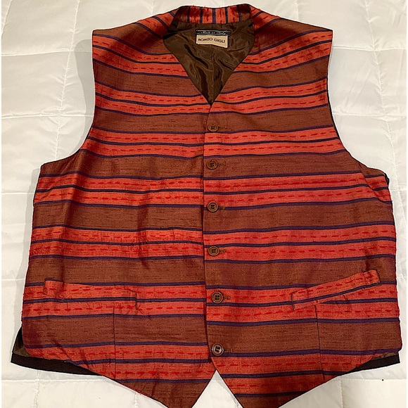 Romeo Gigli | Tops | Vintage Romeo Gigli Silk Vest | Poshmark